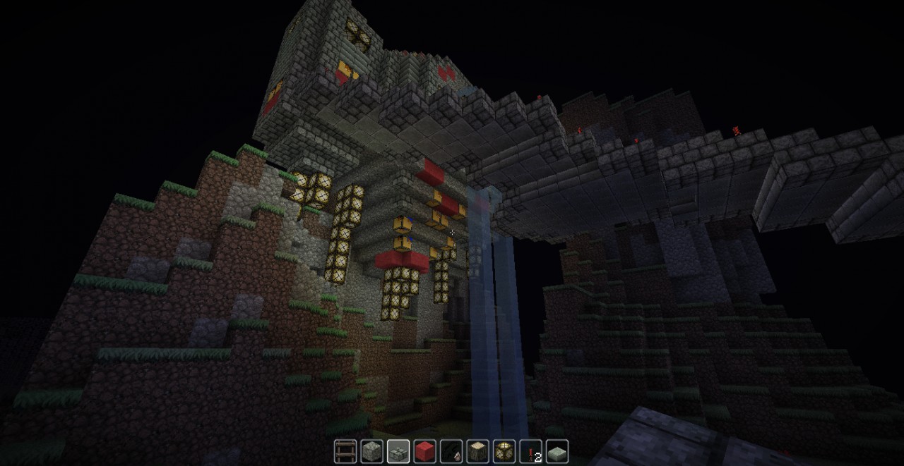 Ornate Cliff Fortress Minecraft Map