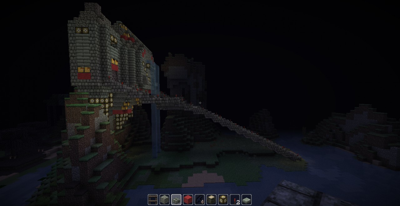 Ornate Cliff Fortress Minecraft Map