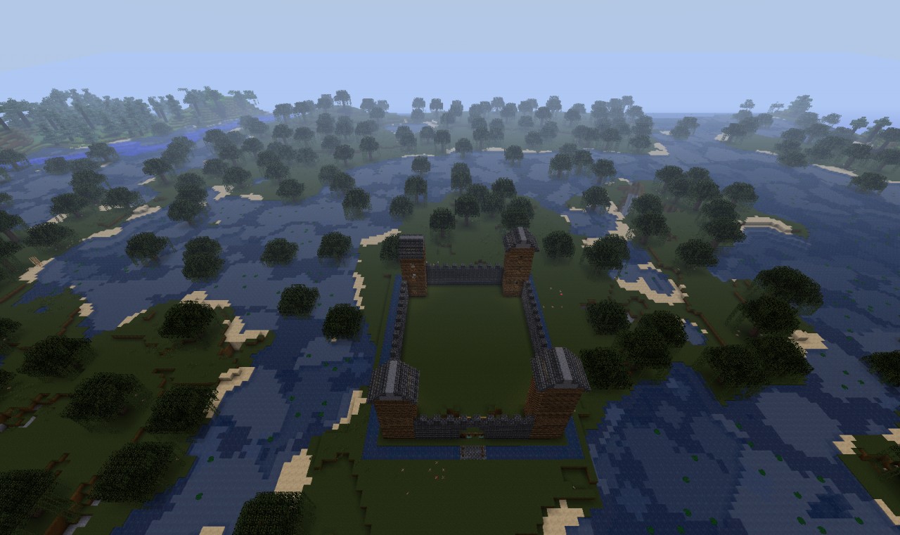 Castle. Minecraft Map