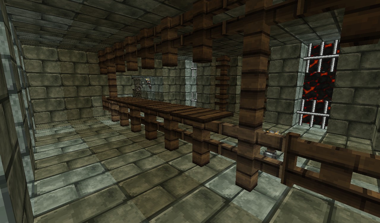 A Simple Jail Minecraft Map