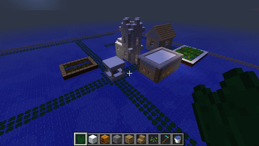 sea town Minecraft Map