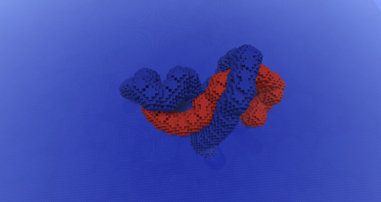 Red vs Blue Minecraft Map