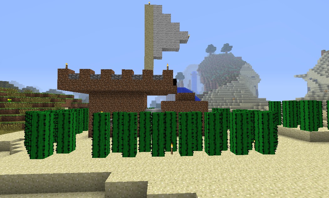 Castle's outpost Minecraft Map