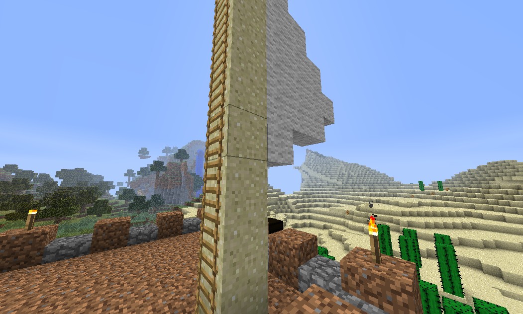 Castle's outpost Minecraft Map