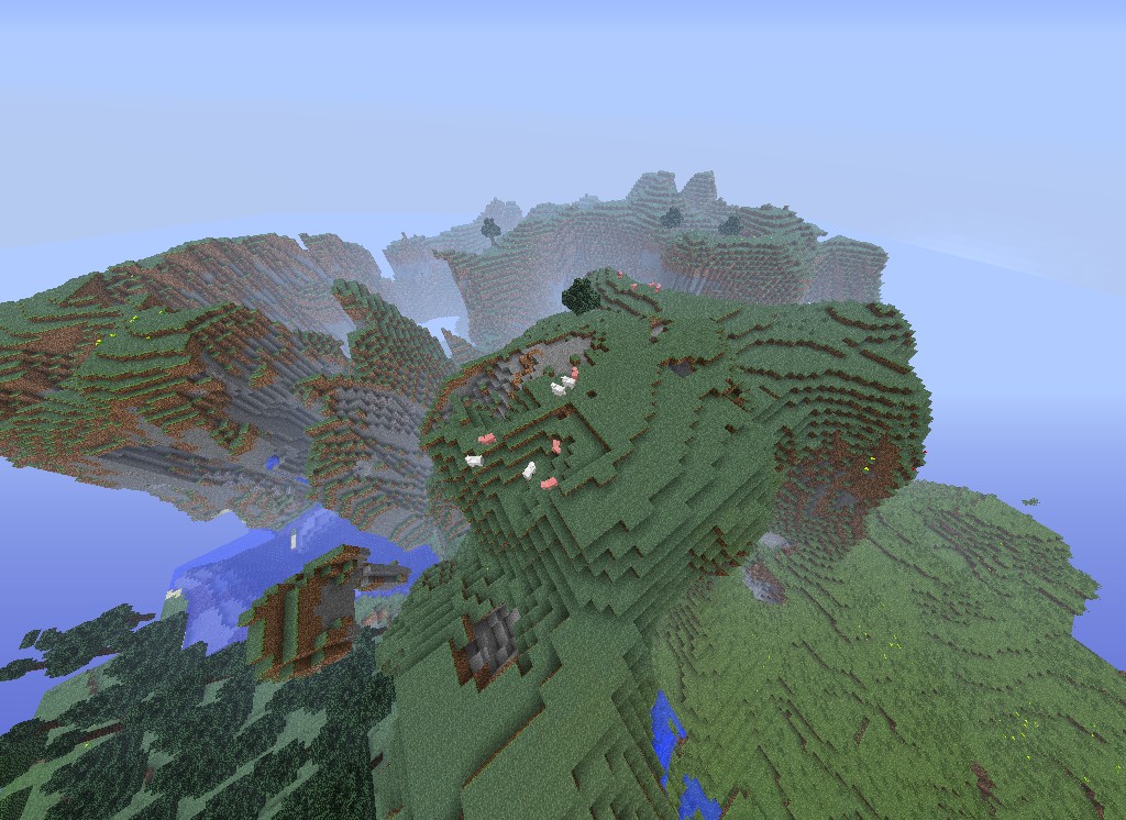 Awesome seed Minecraft Map