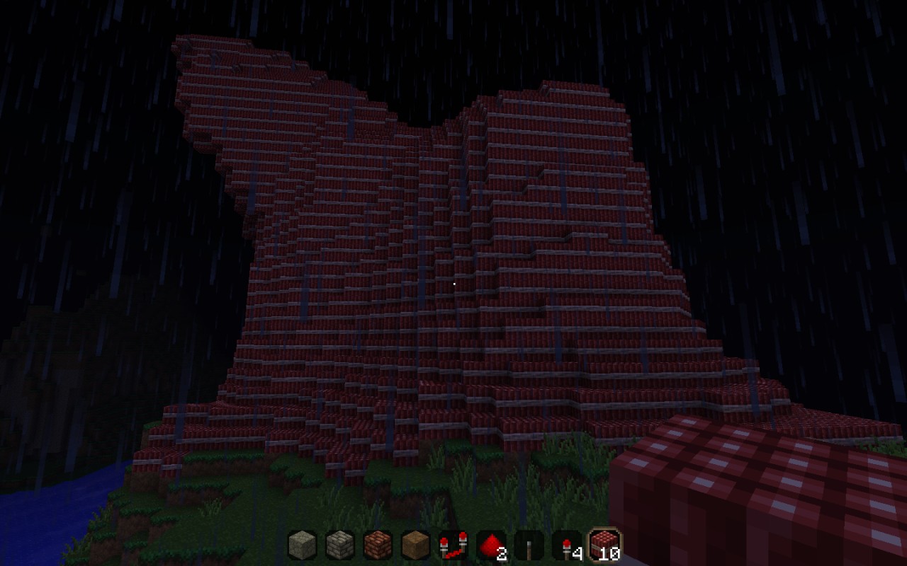 TNT Mountain Minecraft Map