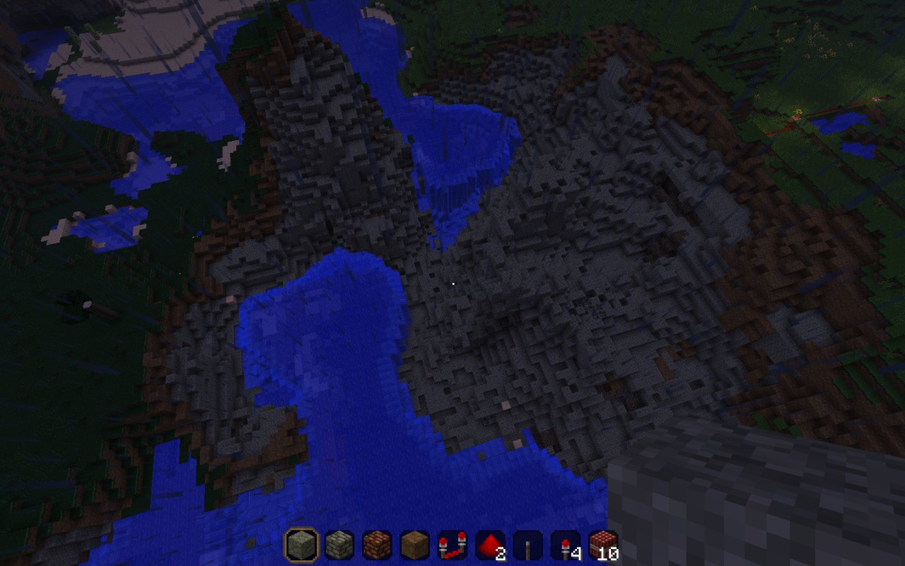 TNT Mountain Minecraft Map