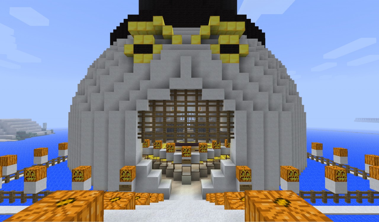 Snowman Fight Minecraft Map