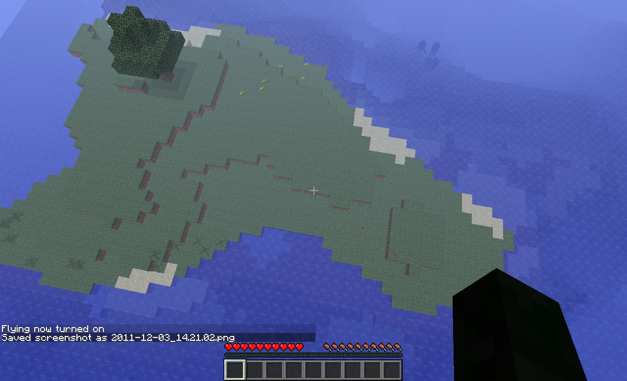 A New version of Survival island Minecraft Map