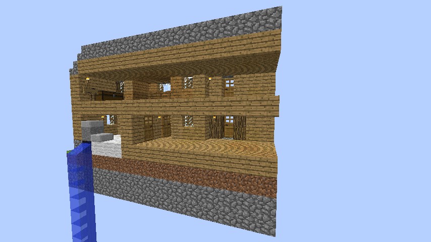 House Of The Missing Chunk Minecraft Map