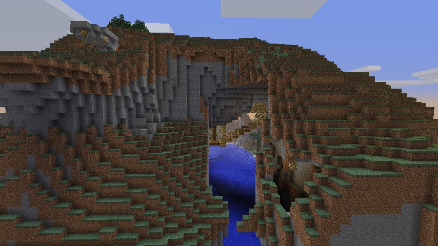 Hanging City Minecraft Map