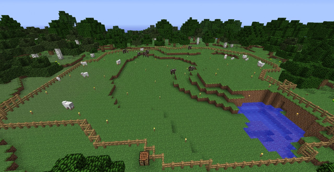 farm land Minecraft Map
