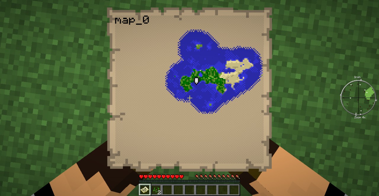 Minecraft Desert.Forest Island Minecraft Map