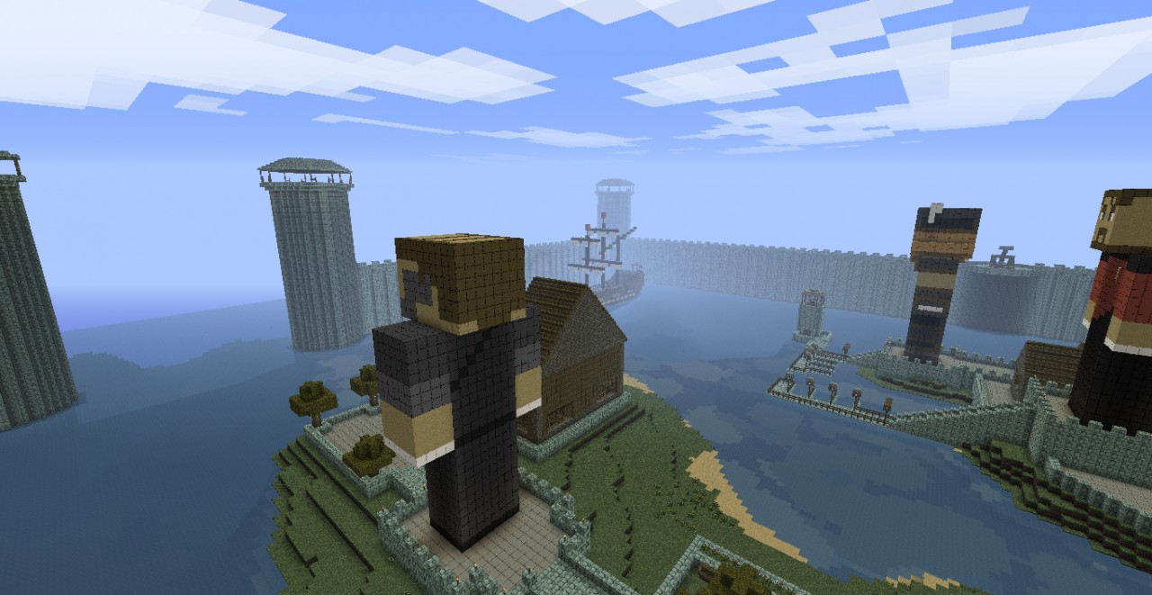 Yogscast Town ! version 1 Minecraft Map