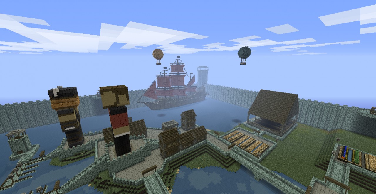 Yogscast Town ! version 1 Minecraft Map