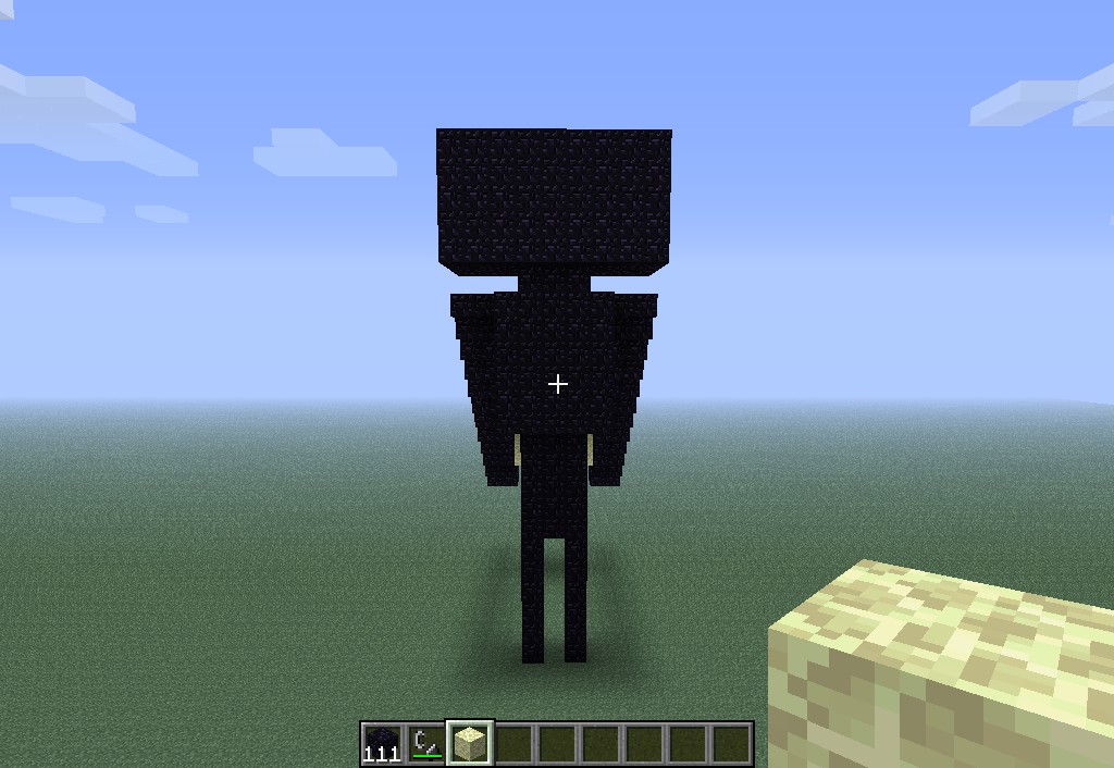 Enderman Model Minecraft Map
