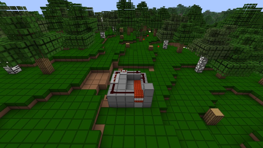 SIMPLE TNT CANNON Minecraft Map