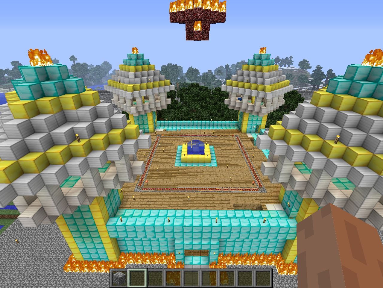 Castle Grounds Minecraft Map