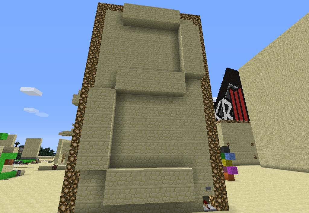 Huge 7 Segment Display Minecraft Map