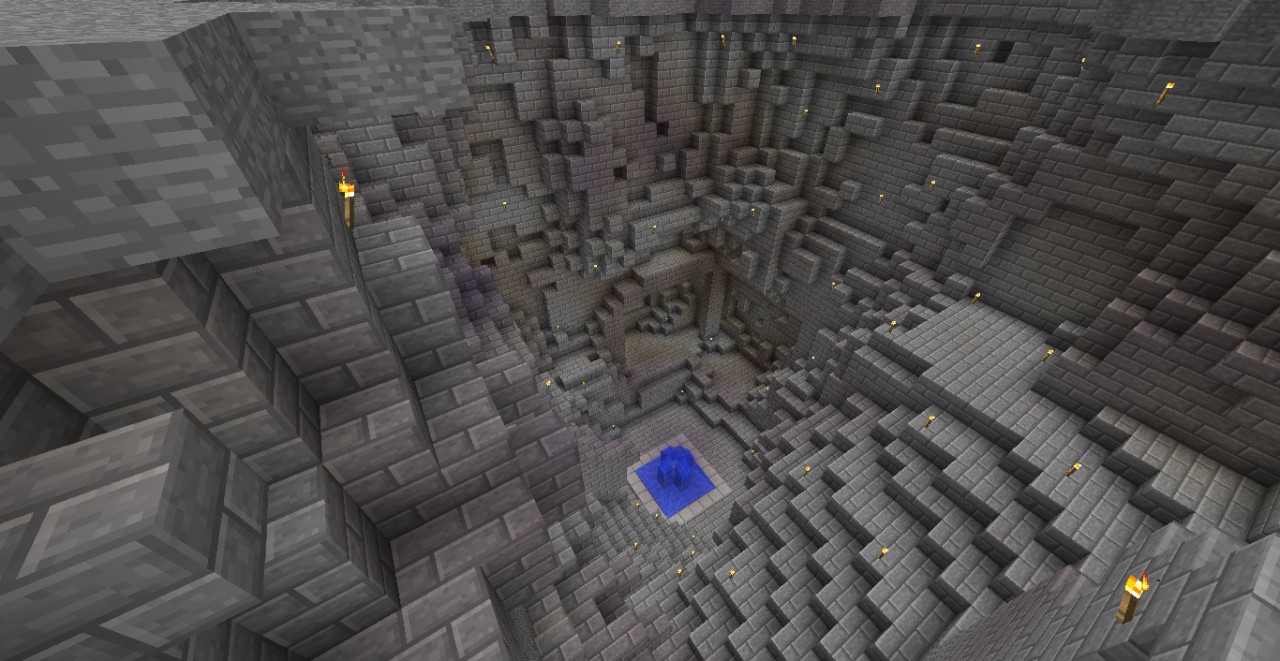 dwarf shelter Minecraft Map