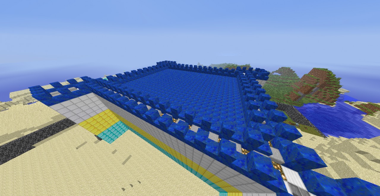 OP castle so far Minecraft Map