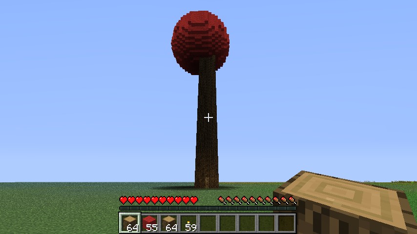 Ball on a stick. Minecraft Map