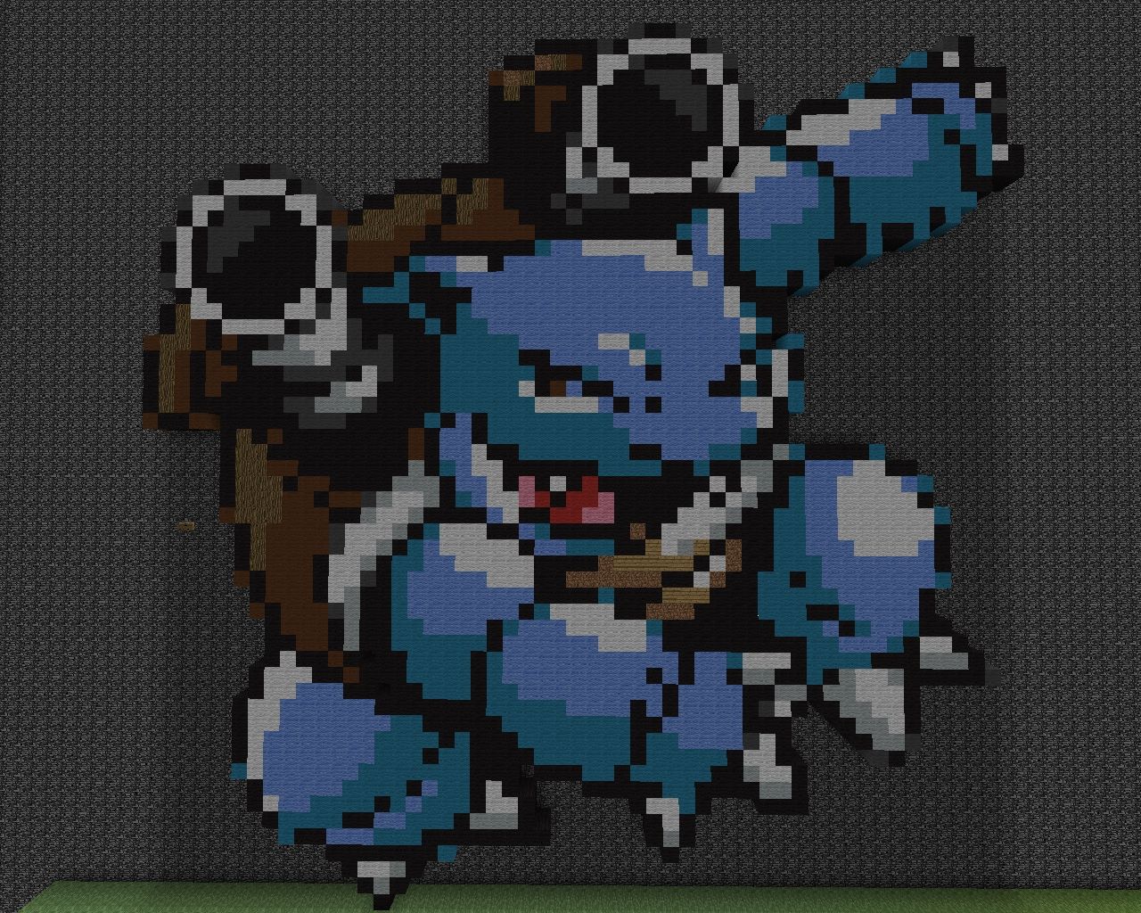 Blastoise Minecraft Map