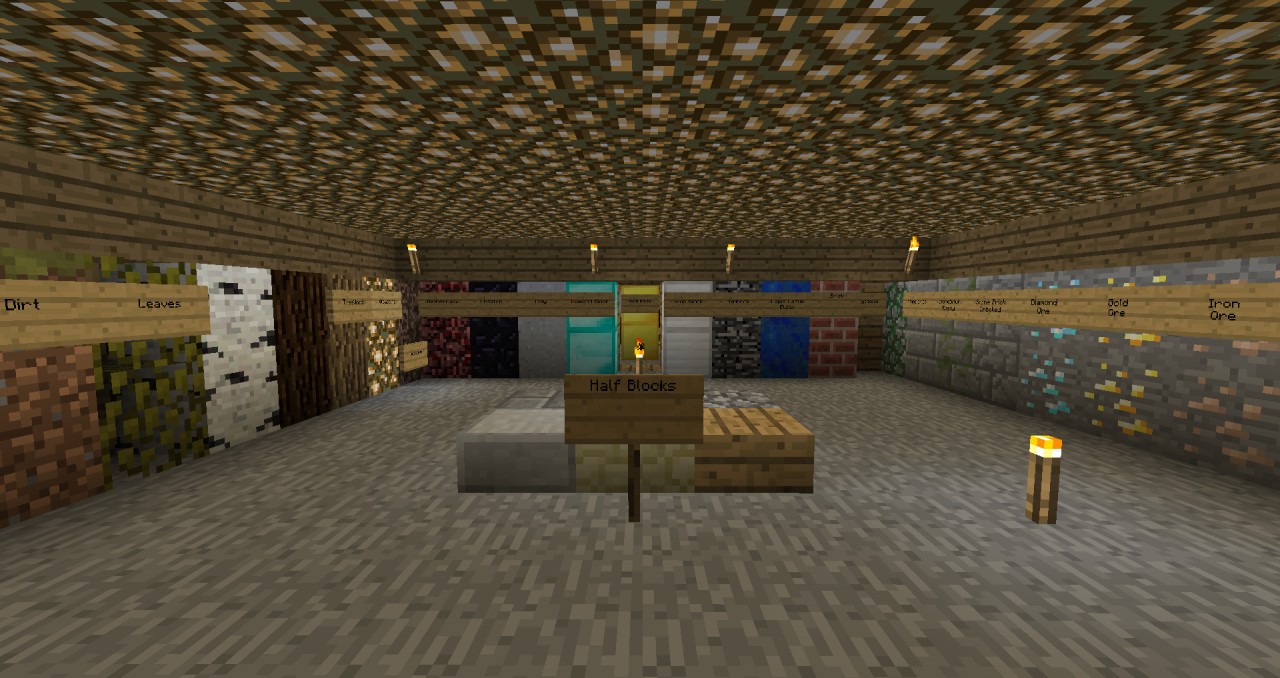 Texture Pack Testing Area Minecraft Map