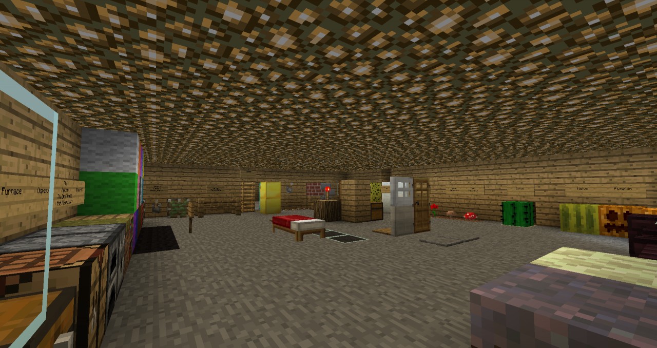 Texture Pack Testing Area Minecraft Map