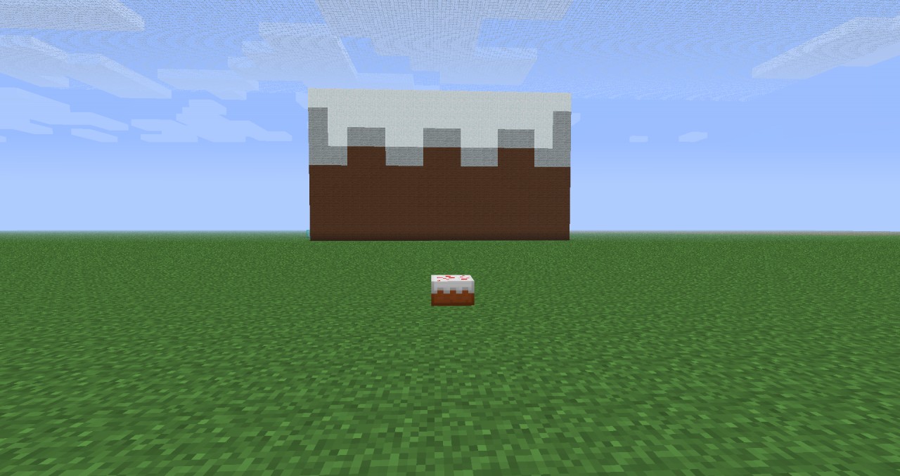 Giant Cake!!! Minecraft Map