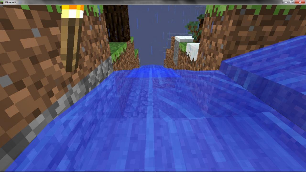 river run Minecraft Map