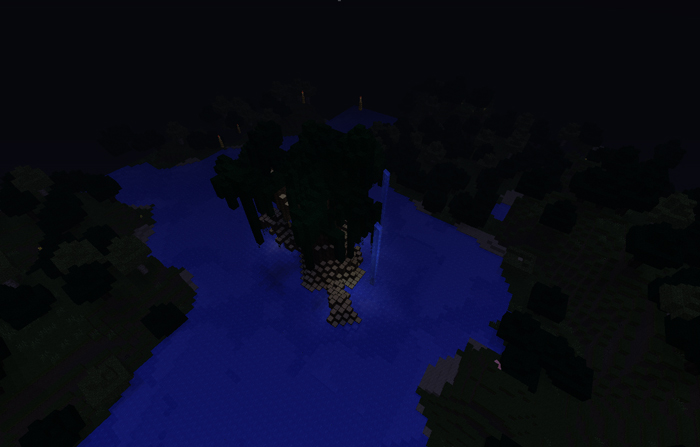 Work in progress: World Tree Minecraft Map