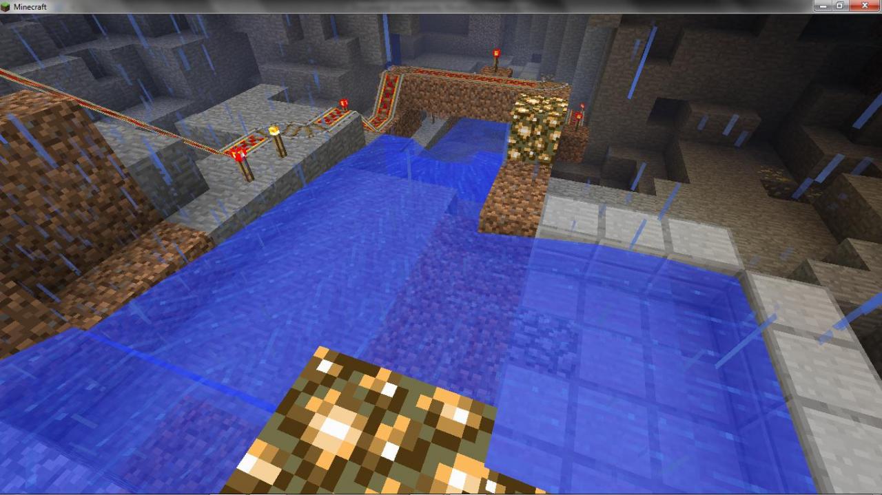 river run Minecraft Map