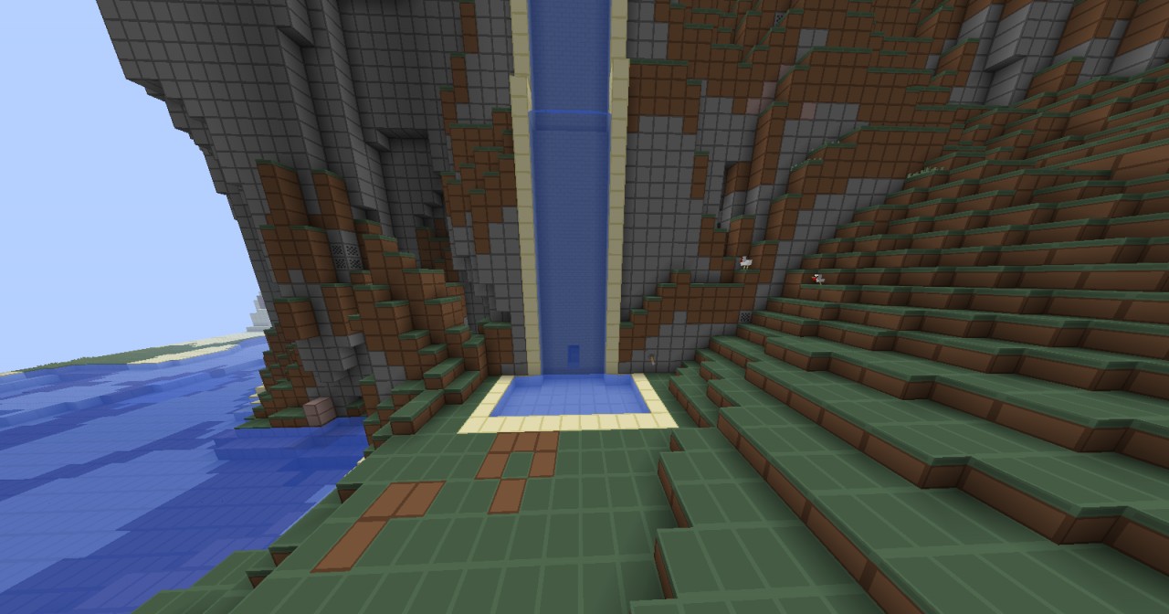 Waterfall Minecraft Map