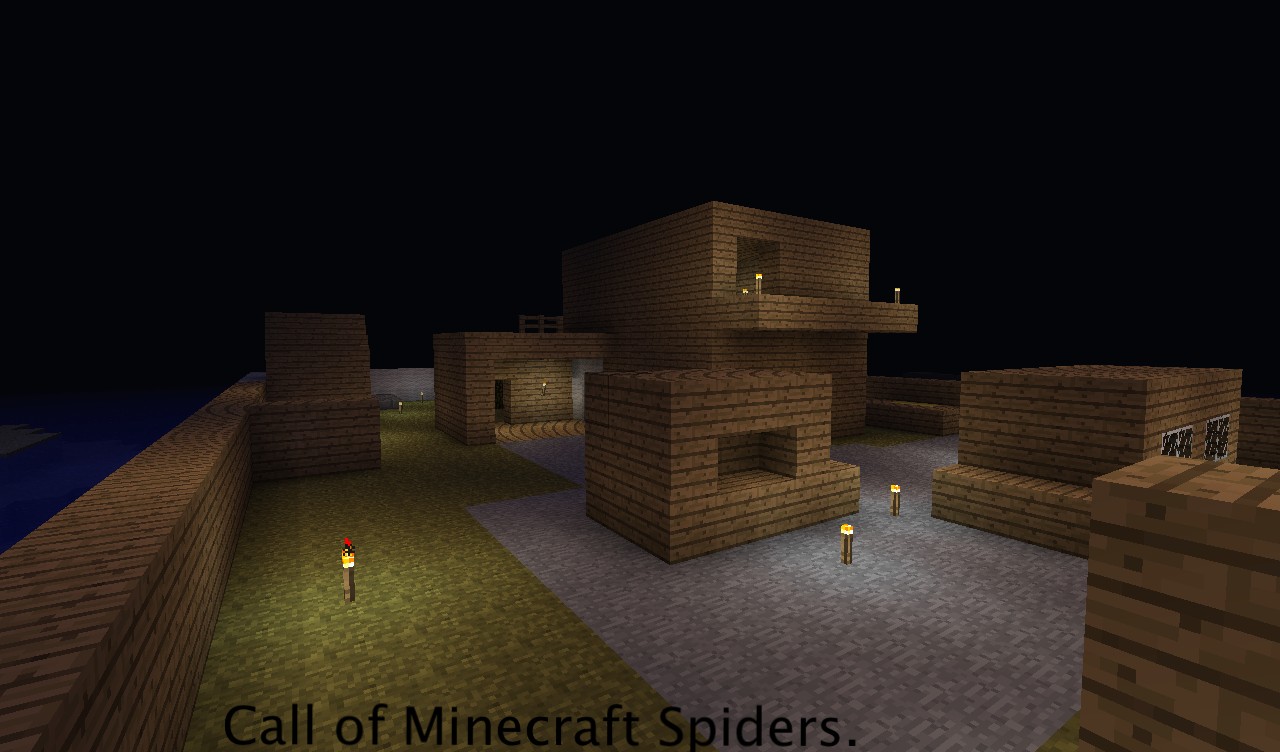 Call of Minecraft Spiders. Minecraft Project