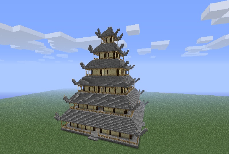 Dojo ( Chinese ) Structure ( By VIRUS , GT_Raider , -Milky- ) Minecraft Map