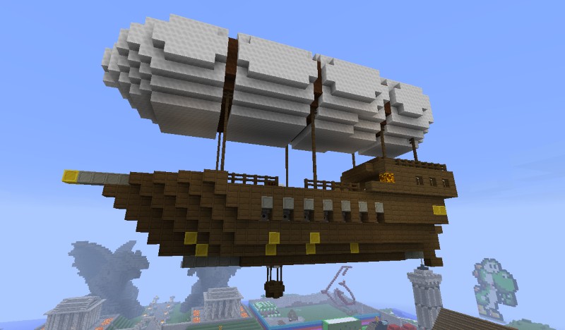 Classic Airship Minecraft Map
