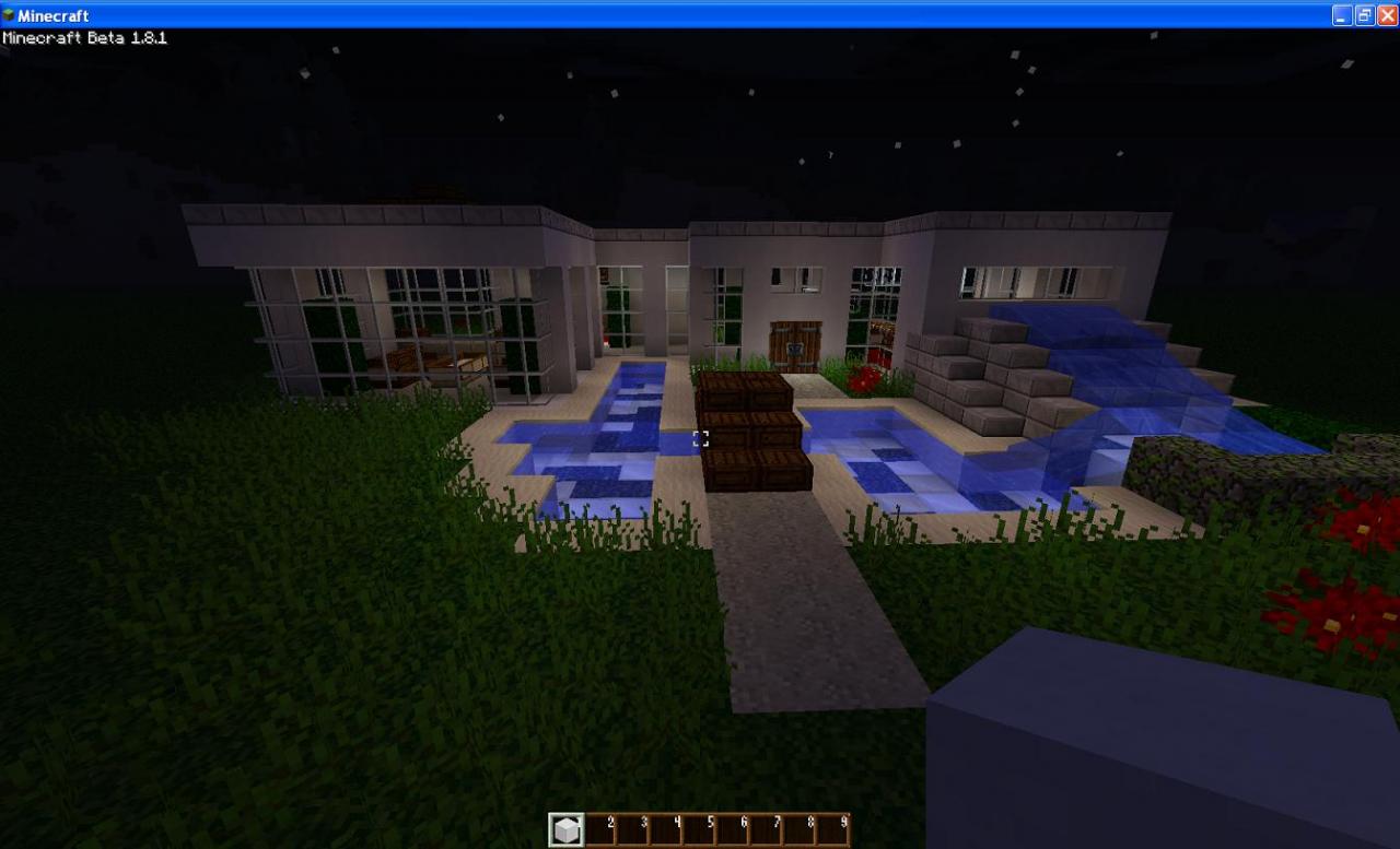 Modern White House Minecraft Project