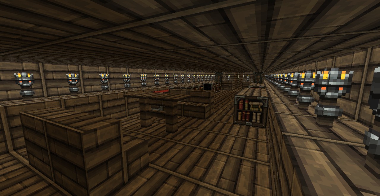 Ghast Ship Minecraft Map