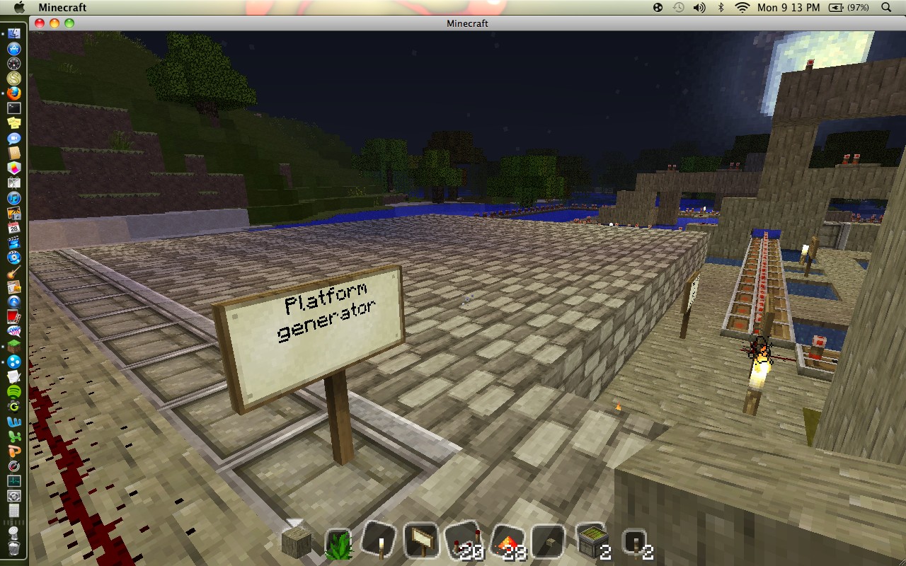 Cobble stone tile maker Minecraft Map