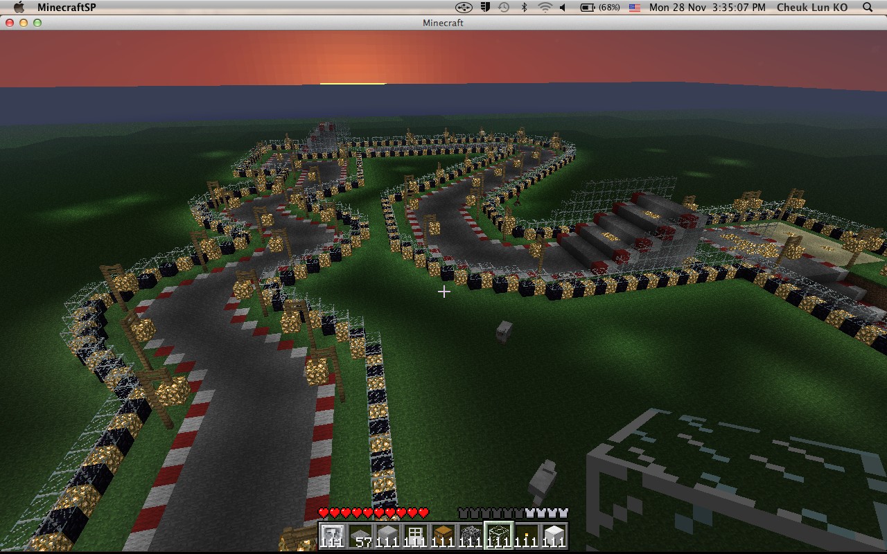 Thunderhead Raceway Minecraft Map