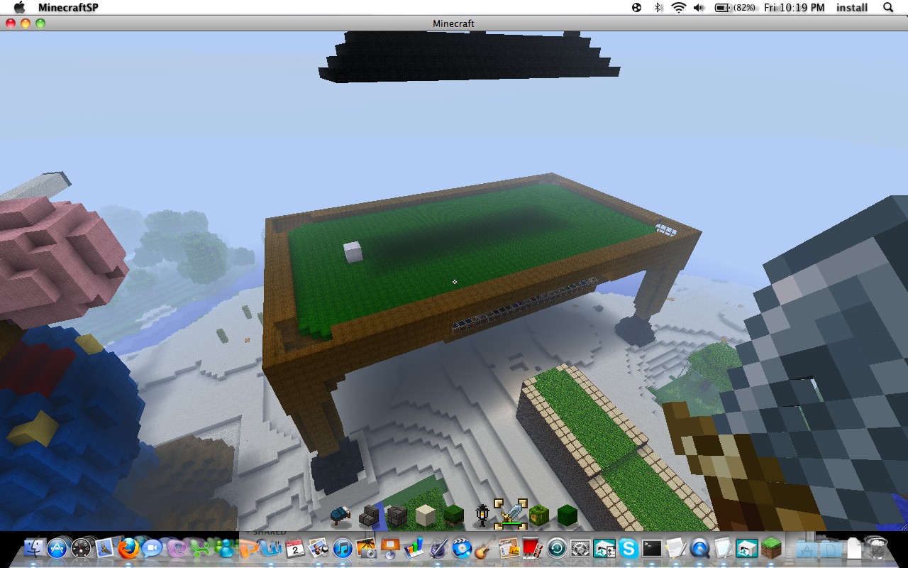 Mario,Rancor,Pool table, City. Minecraft Map