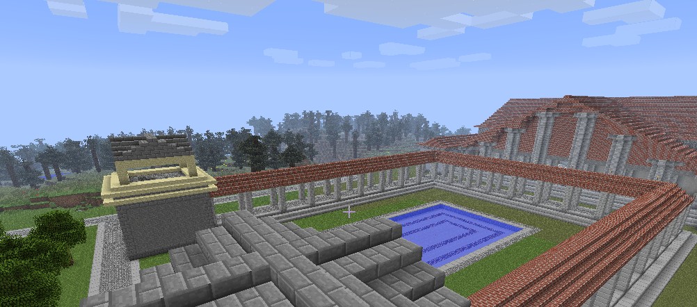 Roman Palace Minecraft Map