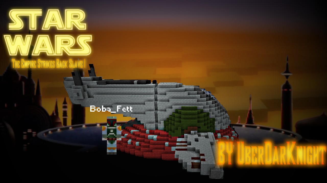 Star Wars Slave I Minecraft Map