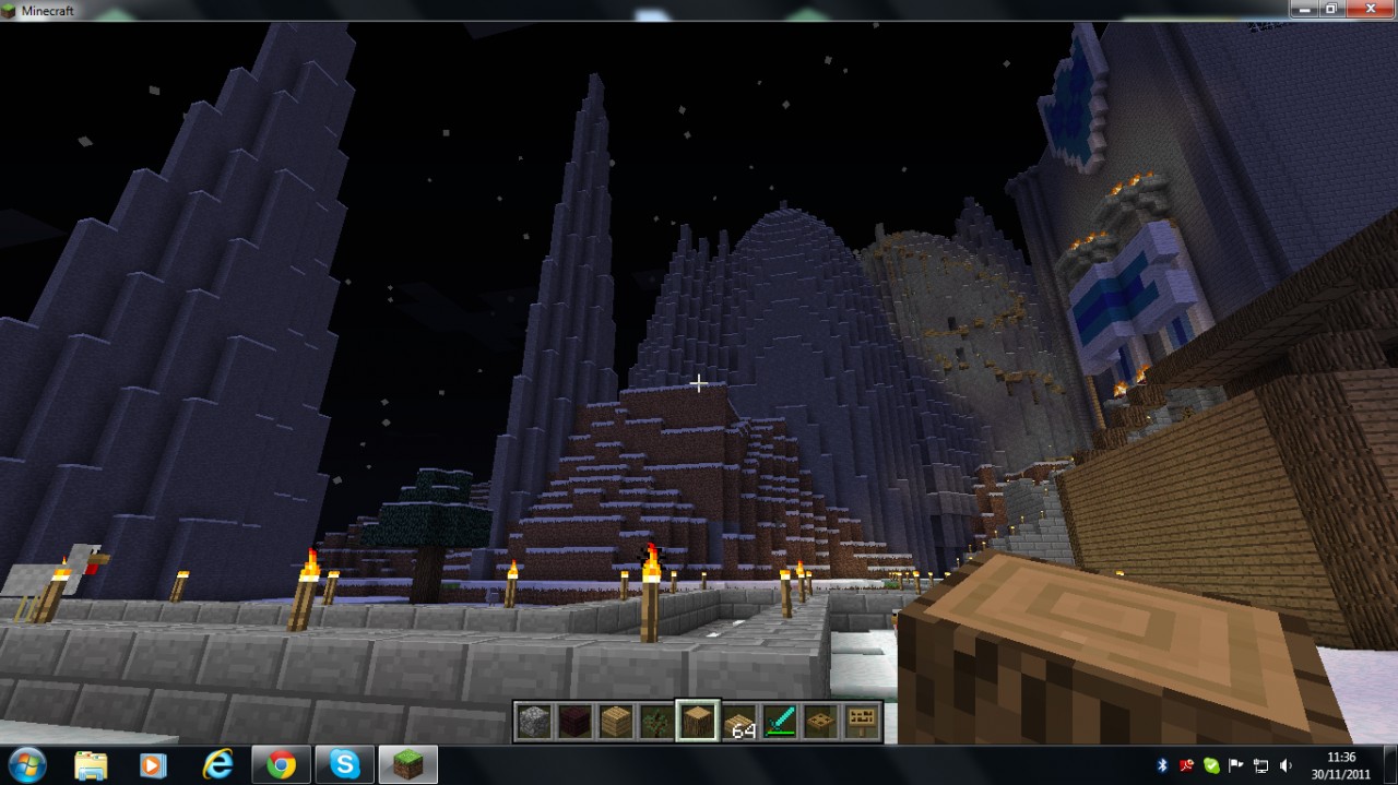 a quick sneak peak Minecraft Map