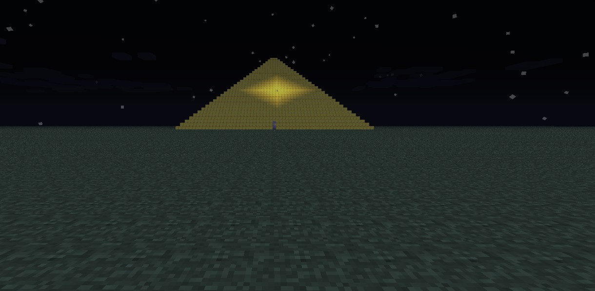 Golden Pyramid Minecraft Map