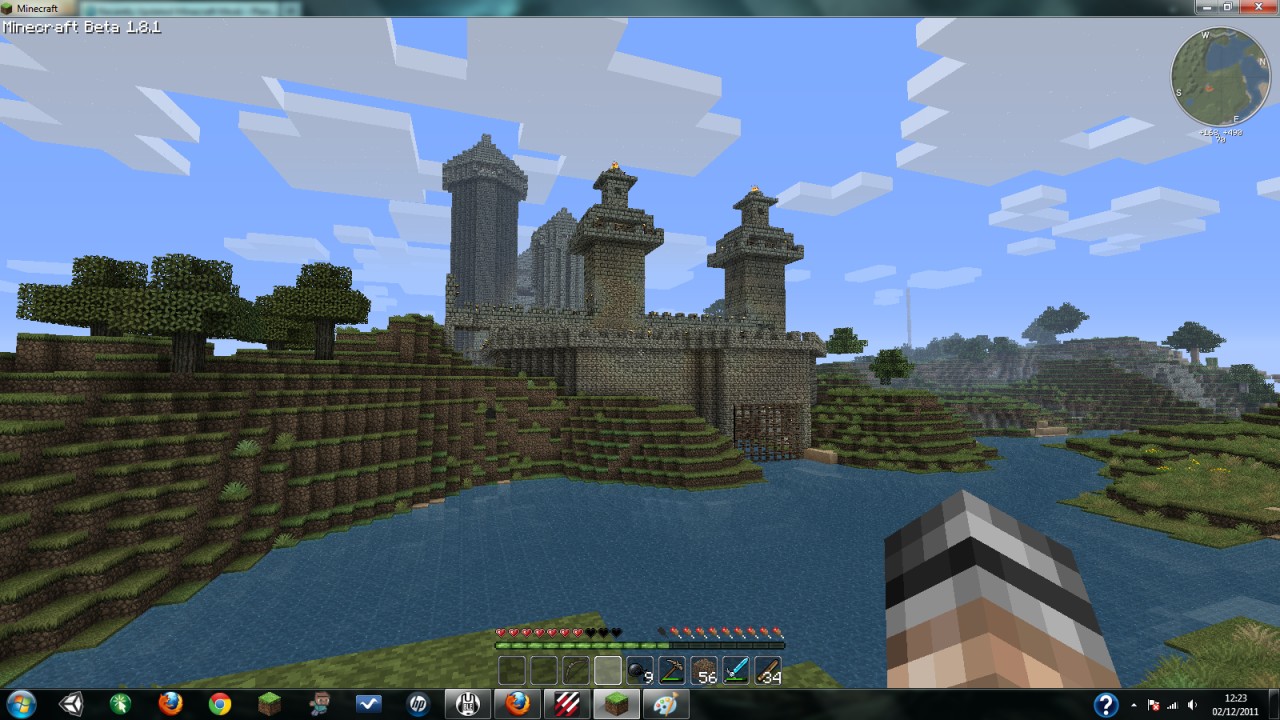 Big impregnable fortress Minecraft Map