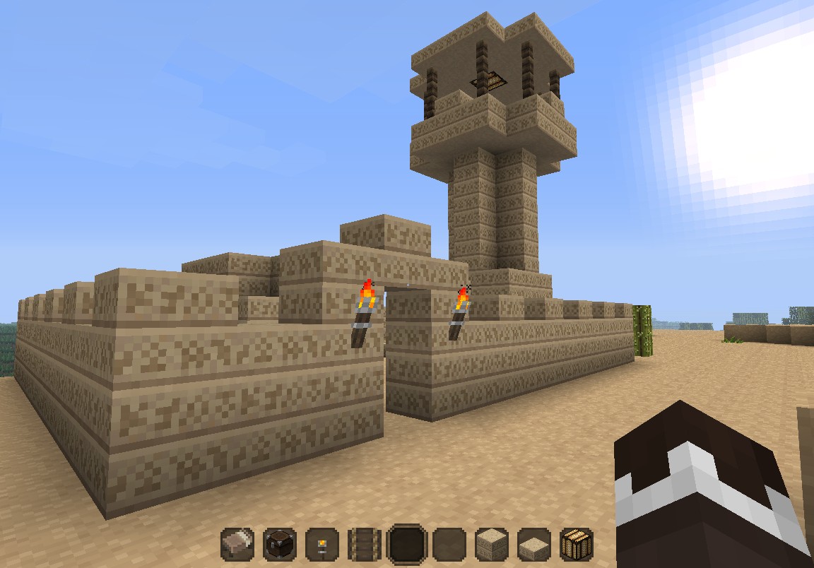 Desert Fort Minecraft Map