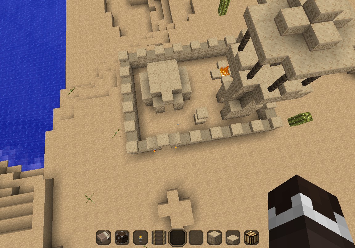 Desert Fort Minecraft Map