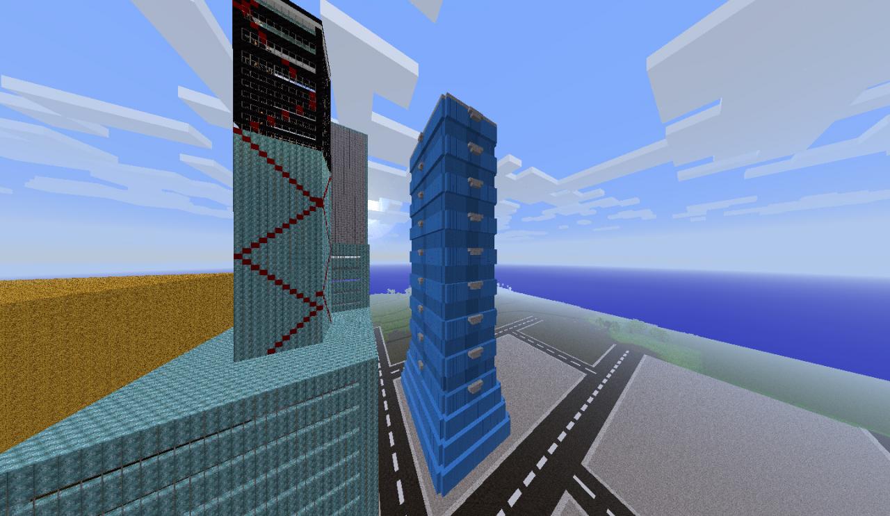 Taipei 101 - mark 1 Minecraft Map